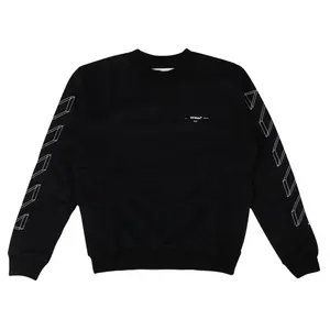 Off-White 3d Line Crewneck Sweatshirt - Black