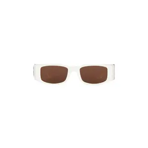 Palm Angels Angel Sunglasses /brown - White