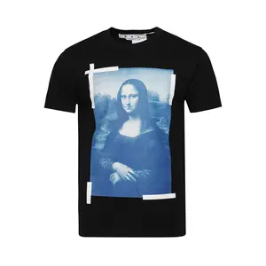 Off-White Monalisa Slim Short-sleeve Tee - Black