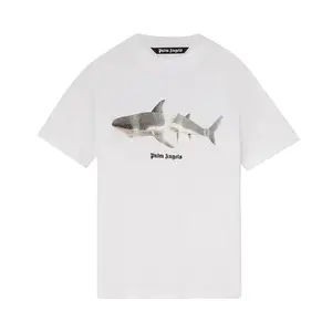Palm Angels Shark Classic Tee /black - White