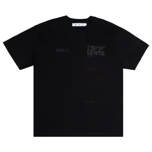 Off-White Tech Marker Short-sleeve Over Tee /white - Black