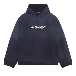 Balenciaga Wide Fit "no Comment" Hoodie