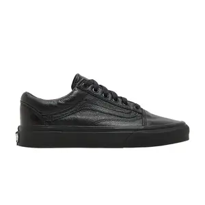 VANS Old Skool Leather Sneakers - Black