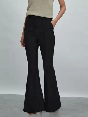 Acler High-rise Flared Trousers