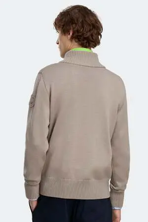Canada Goose Rosseau Quarter Zip Sweater - Limestone