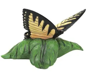 JIM SHORE Mini Swallowtail Butterfly Figurine - One-color