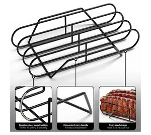 SORBUS Non-stick Xl Rib Rack