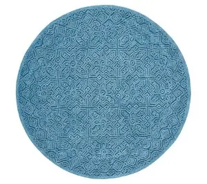 SAFAVIEH Textural Collection 6' Round Rug Valerie - One-color