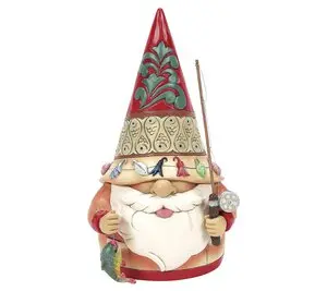 JIM SHORE Fishing Gnome Figurine - One-color