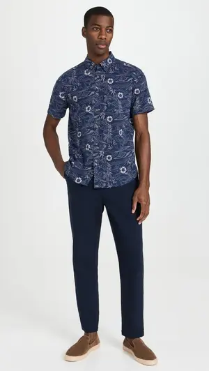 Rails Callum Drawstring Pants - Deep Meridian