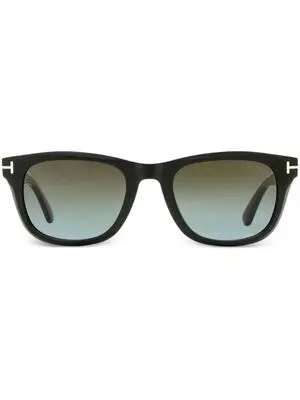 TOM FORD Kendel Rectangle-frame Sunglasses - Black