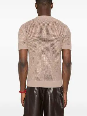 Fendi Open-knit Wool T-shirt