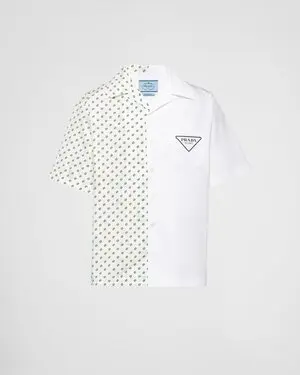 Prada Double Match Cotton Shirt