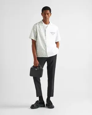 Prada Double Match Cotton Shirt