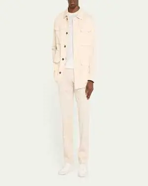 Incotex Royal Batavia Chino Pants - Light Beige