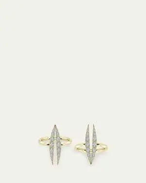 KAMAL Lotus Bloom Trio Stack Rings