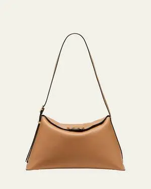 3.1 Phillip Lim Id Leather Shoulder Bag - Camel