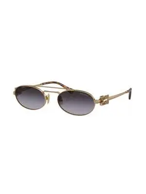 Miu Miu Oval-frame Sunglasses