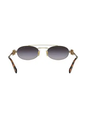 Miu Miu Oval-frame Sunglasses