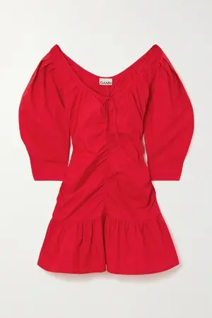 Ganni Cut Out Day Dresses