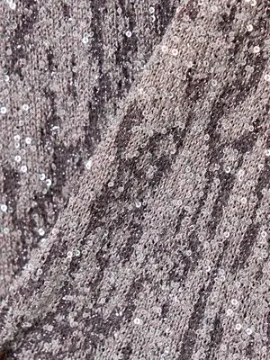 Acne Studios Sequin-embellished Jacquard-knit Maxi Dress