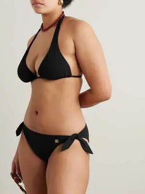 Dolce & Gabbana Embellished Bikini Briefs