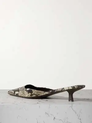 ST. AGNI Mira Snake-effect Mules