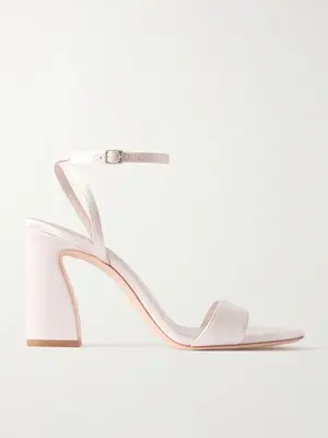 LOEFFLER RANDALL Loeffler Randall Malia Satin Sandals Cream