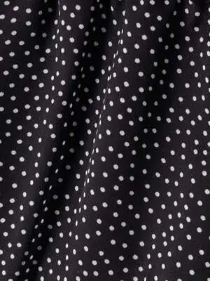 Nina Ricci Polka-dot Silk-tulle Wide-leg Pants