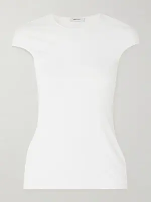 FERRAGAMO Two-tone Layered Jersey Set
