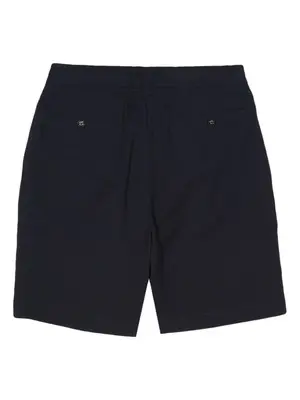 Officine Générale Phil Seersucker Shorts - Blue