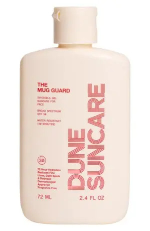 DUNE SUNCARE The Mug Guard Invisible Gel Face Sunscreen Broad Spectrum Spf 30 - No Color
