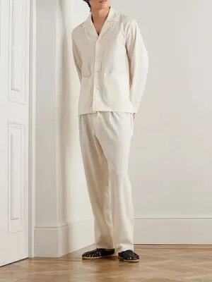 STOFFA Wool-seersucker Overshirt