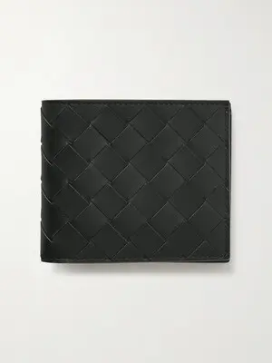 Bottega Veneta Leather Billfold Wallet - Green
