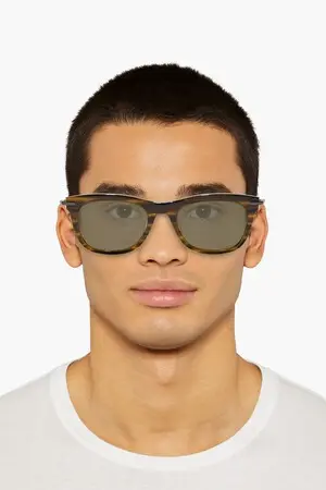 Thom Browne D-frame Sunglasses - Brown
