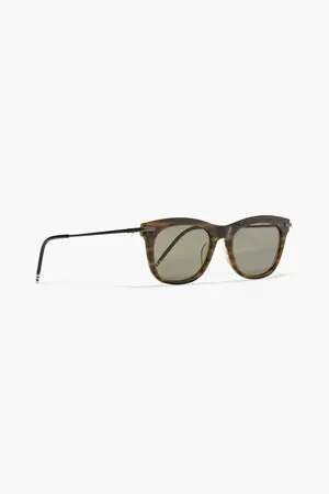 Thom Browne D-frame Sunglasses - Brown