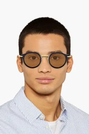 Thom Browne Round-frame Sunglasses