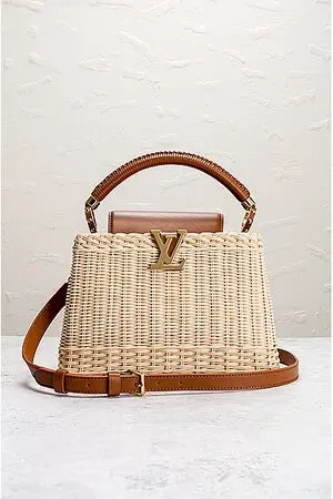 LOUIS VUITTON Capucines Bb Handbag In Neutral