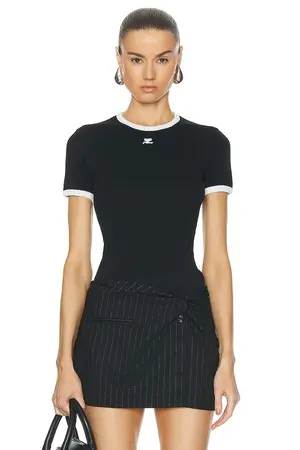 Courreges Printed T-shirts For Women