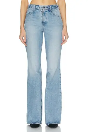 Sprwmn 5 Pocket Flare Leg Jeans