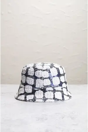 Chanel Sequined Tweed Coco Bucket Hat