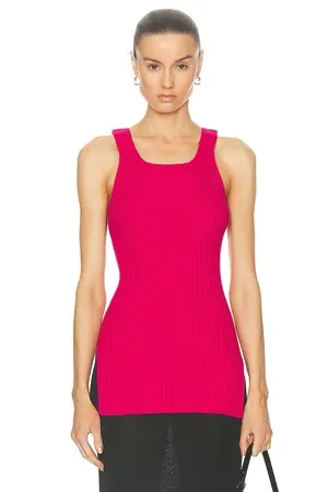 Helmut Lang Ribbed Camis Tanks For Women