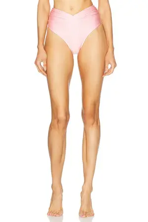 SHANI SHEMER Claire Bikini Bottom - Candy Pink