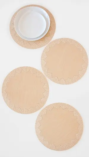 KIM SEYBERT Dream Weaver Placemat Set Of 4