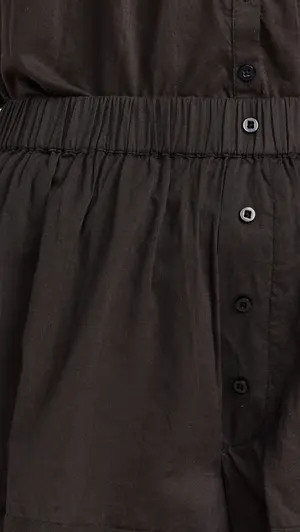 The Great. Eyelet Tap Shorts