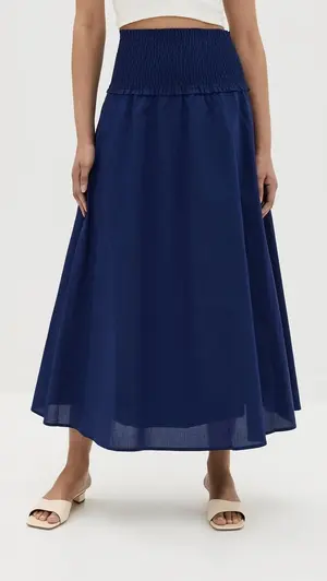 Hill House Home The Delphine Skirt - Navy