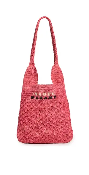 Isabel Marant Étoile Praia Raffia Bag