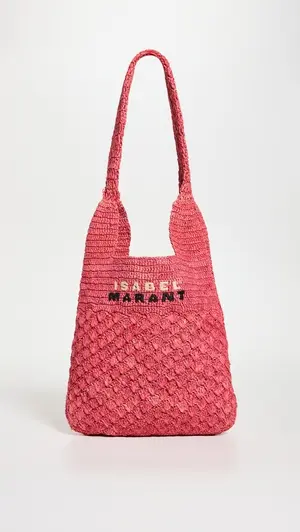 Isabel Marant Étoile Praia Raffia Bag