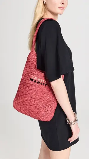 Isabel Marant Étoile Praia Raffia Bag