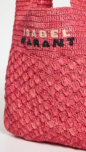 Isabel Marant Étoile Praia Raffia Bag